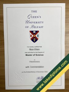 Where to make Queen’s University Belfast fake diploma