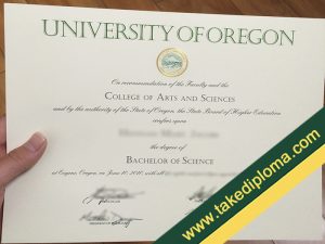 How Long To Get A Fake University of Oregon (UO) Diploma