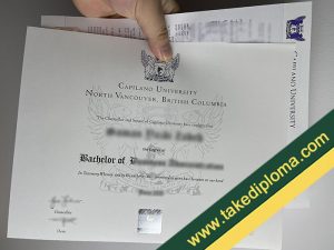 Where to buy Capilano University fake diploma certificate