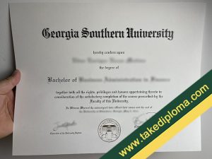 Where to Buy Georgia Southern University fake diploma