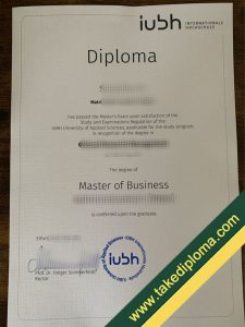 How to buy IUBH Internationale Hochschule fake diploma