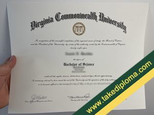 Where to buy Virginia Commonwealth University fake diploma