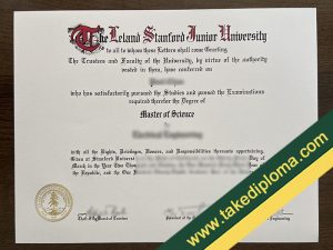 Where to buy Stanford University fake diploma certificate