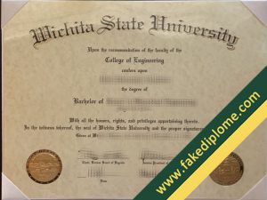 Where to make Wichita State University fake diploma