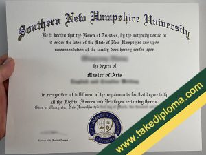 Where to make Southern New Hampshire University fake diploma