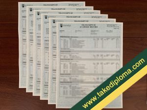 Where to make University of British Columbia fake transcript