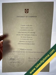 Where to make University of Cambridge fake diploma