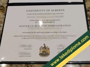 Where to make University of Alberta fake diploma