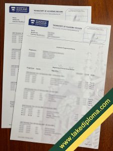 How to get a University of Auckland fake transcript
