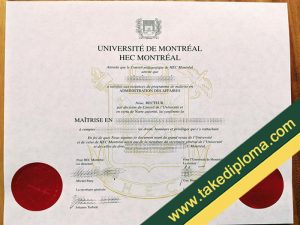 Where to make HEC Montréal fake diploma degree