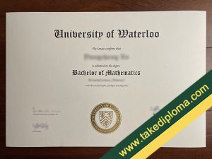 Where to buy University of Waterloo fake diploma degree