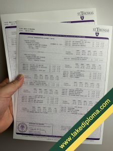 Where to make University of St. Thomas fake diploma