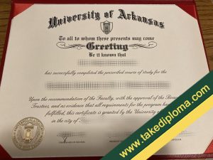 How to buy University of Arkansas fake diploma?